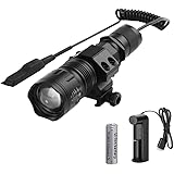 BESTSUN LED Torch Super Bright Waterproof Tactical Flashlight Xm-L2 LED ...