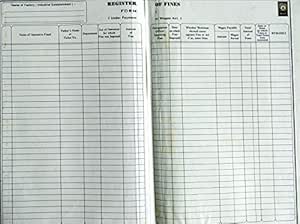 Fine Register Form I Under Minimum Wages Contract Central Labour Law (2 ...