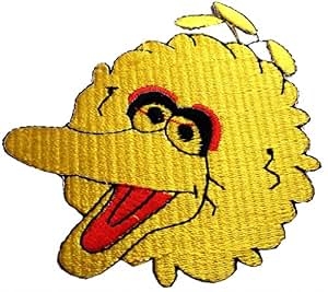 Bibo Big Bird Patch sesamstraße aufnäher Sesame Street Applikation ...