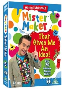Mister Maker - Watch & Make Vol 5 - That Gives Me An Idea! DVD: Amazon ...