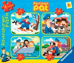 Postman Pat - 4 In A Box Puzzle : Amazon.co.uk: Toys & Games