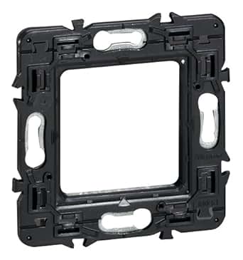 Legrand LEG80251 Support pour 2 modules fixation à vis Mosaic: Amazon ...