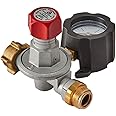 Adjustable Propane Gas Regulator - High Pressure : Amazon.fr: Garden