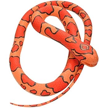 GIANT RUBBER SNAKE 6FT(180CM) LONG THICK HALLOWEEN HORROR PROP ,LATEX ...