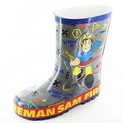 Fireman Sam Childrens Rubber Wellies (4 UK Infant, Option 1): Amazon.co ...