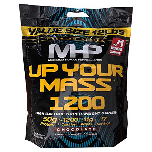 MHP Up Your Mass 1200 Weight Gainer - 5.32 kg (Chocolate) - OMGTricks