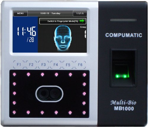 Compumatic Mb1000 Touchless Biometric Face Recognition And Fingerprint ...