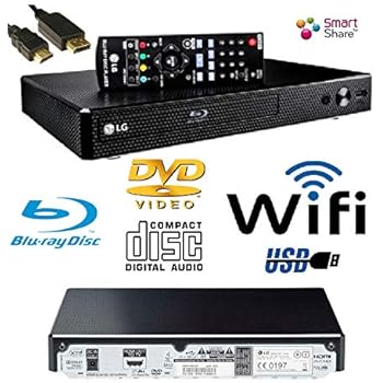 LG BP250 Blu-Ray and DVD Disc Player with Full HD Up-scaling and ...