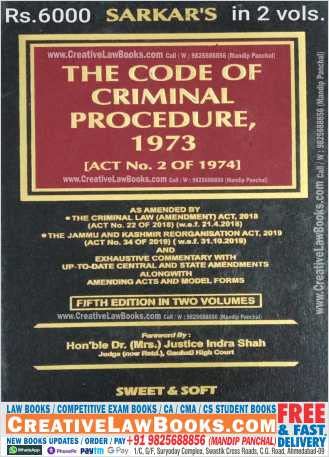 Amazon.in: Buy Sarkar's CRPC - The Code of Criminal Procedure, 1973 ...