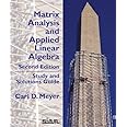 Buy Matrix Analysis and Applied Linear Algebra, Second Edition: Study and Solutions Guide (Other ...