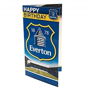 Everton FC Official Football Gift Birthday Card - A Great Birthday Gift ...
