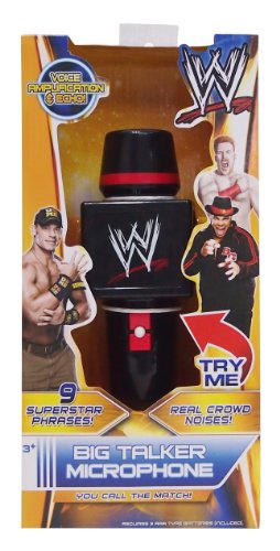 WWE “Big Talker Electronic Microphone – Comes with real Wrestling ...