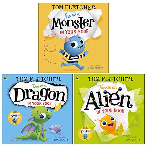 Tom Fletcher Whos in Your Book Collection 3 Books Set (There's a ...