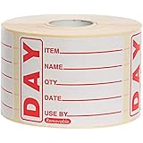 drinkstuff Food Safety Day Labels - Roll of 500 | Food Hygiene Day ...