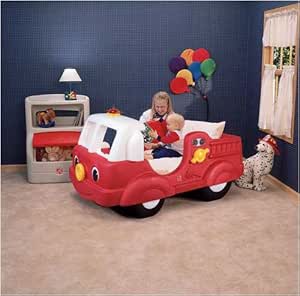 STEP 2 - FIRE ENGINE TODDLER BED, REF 795000 : Amazon.co.uk: Home & Kitchen