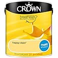 Crown Retail Core Emulsion Matt Happy Daze 2.5 L : Amazon.co.uk: DIY ...