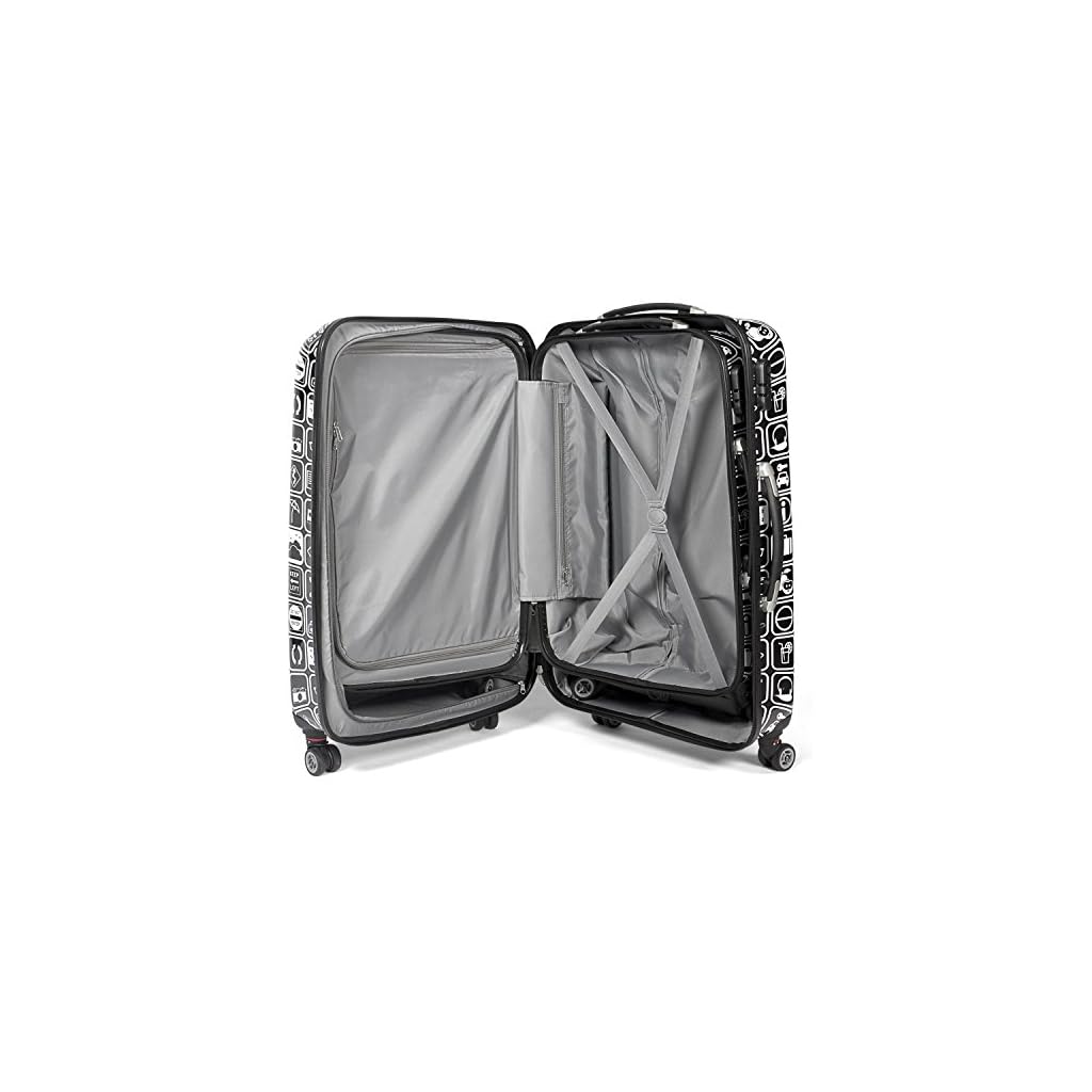 MasterGear Hartschalenkoffer mit Motiv | Design Koffer | Koffer - Deals