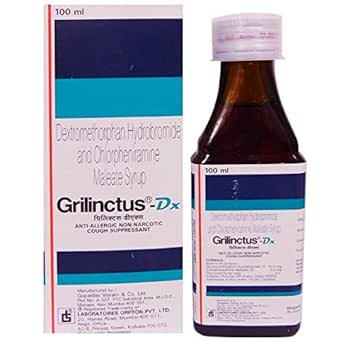 Grilinctus-DX - Bottle of 100 ml Syrup : Amazon.in: Health & Personal Care