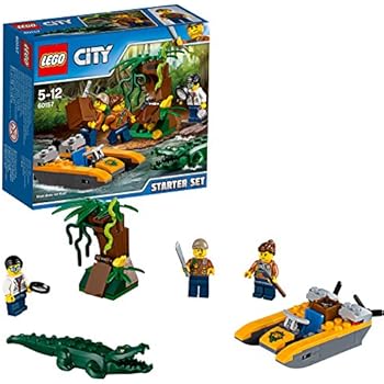 LEGO City Police 60066: Swamp Police Starter Set: Amazon.co.uk: Toys ...