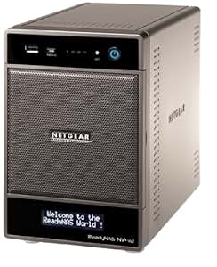 Netgear Ready Nas NV+ 4 Bay Gigabit Desktop Network Storage System ...