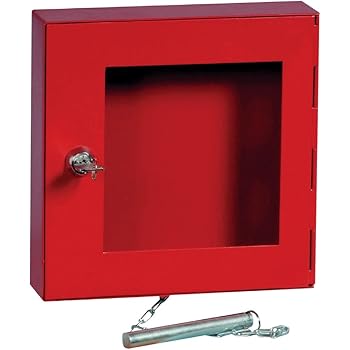 Break Glass Key Box - Indoor / Outdoor Keybox with Plastic Cover ...