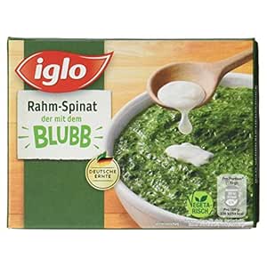 iglo Rahm-Spinat, 170 g (Tiefgefroren): Amazon.de: Lebensmittel & Getränke