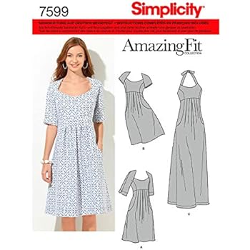 New Look NL6094 Patron de Couture Robe 22 x 15 cm: Amazon.fr: Cuisine ...