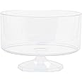 amscan Medium Plastic Trifle Container - 7 3/8" | Clear | 1 Pc ...