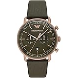 Buy Emporio Armani Aviator Analog Multi-Colour Dial Men's Watch ...