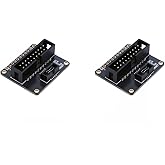 Treedix JTAG (2x10 2.54mm) to SWD (2x5 1.27mm) Adapter Board Breakout ...