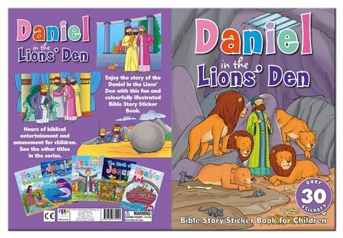 Buy Bible Story Sticker Book for Children: Daniel in the Lions' Den ...