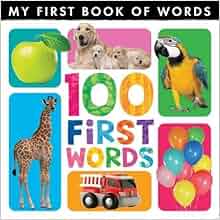 My First Book of Words: 100 First Words: Amazon.co.uk: Little Tiger ...