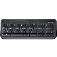 Microsoft Wired Keyboard 600, UK Layout - Black : Amazon.co.uk ...
