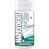 Happydent White, Xylitol Sugarfree Spearmint Flavour,Chewing Gum Bottle ...