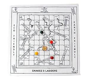 Buy Ancient Living Snakes and Ladders / vaikuntapali / Moksha Pata ...
