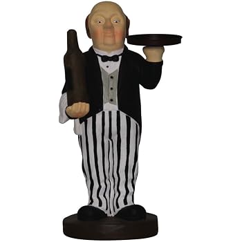 Butler Figur Mit Tablett
