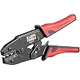 Crimper Tool, Ratcheting Insulated Terminal Wire Crimper for 10 to 22 ...