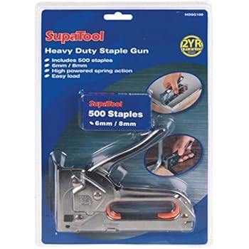 Rawlplug Rapid 34 Heavy Duty Staple Gun.: Amazon.co.uk: DIY & Tools