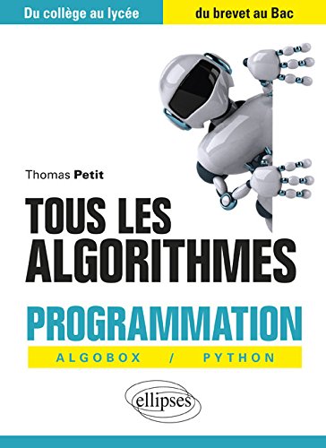 Livres de lecture gratuits Tous les algorithmes – Programmation avec ...
