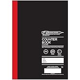 Freedom Stationery 2 Quire 192 Pages A4 Feint and Margin Counter Books ...