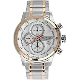 Titan Regalia Black Dial Chronograph Stainless Steel Strap watch for ...
