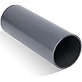 Glooglitter 8 Inch x 2 ft Schedule 40 PVC Pipe White, Customizable ...