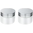 XNJIHWA 2Pcs Empty Cosmetic Containers Jars 50ml/50g,Transparent ...
