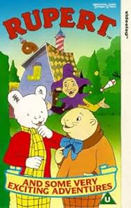 Rupert: Rupert And Some Very Exciting Adventures [VHS]: Amazon.co.uk: Video