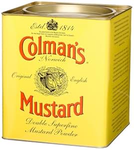 Colman's English Mustard Powder 2kg - Colman's Englischer Senfpulver ...