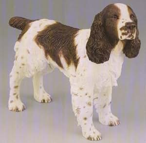 English Springer Spaniel Dog Figurine, Brown: Amazon.co.uk: Kitchen & Home