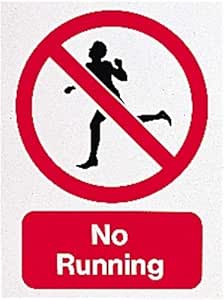 New Swimming Pool Running Not Allowed Sign Run Alert Warning Swim ...