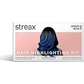 Buy Streax Ultralights Hair Colour Highlight Kit |Blue Hair Colour, Gem ...