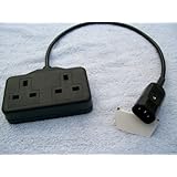 Power cable - IEC C14 plug - 13A socket - 25 cm: Amazon.co.uk ...