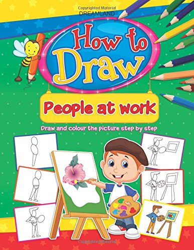 Buy How To Draw People At Work: Book 4 Book Online at Amazon | How To ...